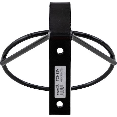 45 Degree Traffic Cone Holder, Black Powder Coated