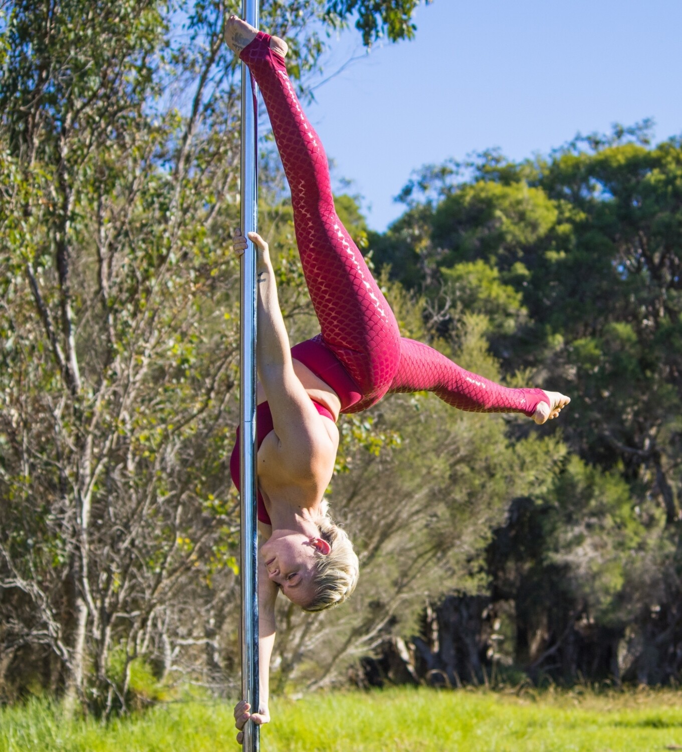 Mermaid Sticky Pole Leggings - Pole Dance and Aerial Wear Australia ...