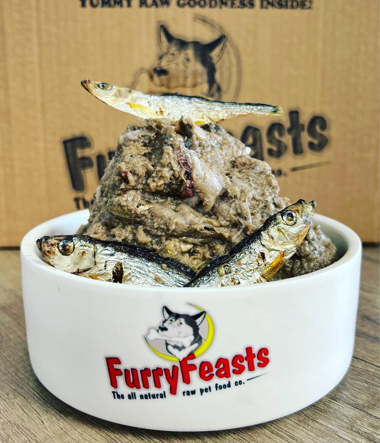 Lamb Tripe & Oily Fish 1kg