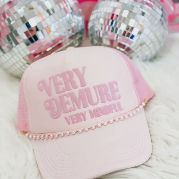 Very Demure Very Mindful Trucker Hat