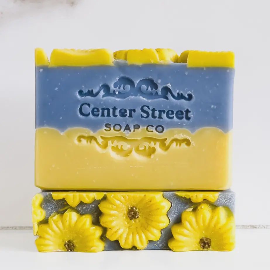 Sunflower Sandalwood Fall Handmade Bar Soap- 4oz