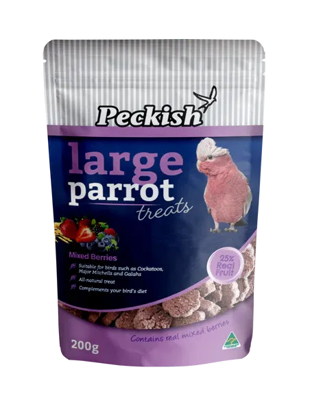Peckish Large Parrot Mixed Berry Treat