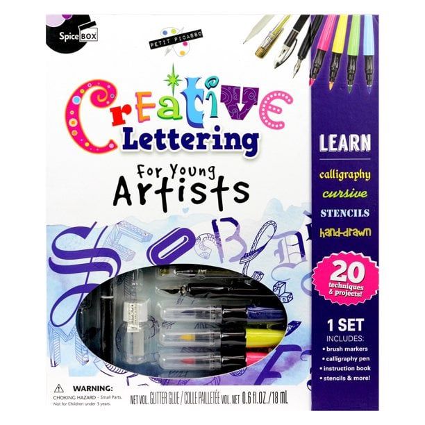 Creative Lettering Activity Kit