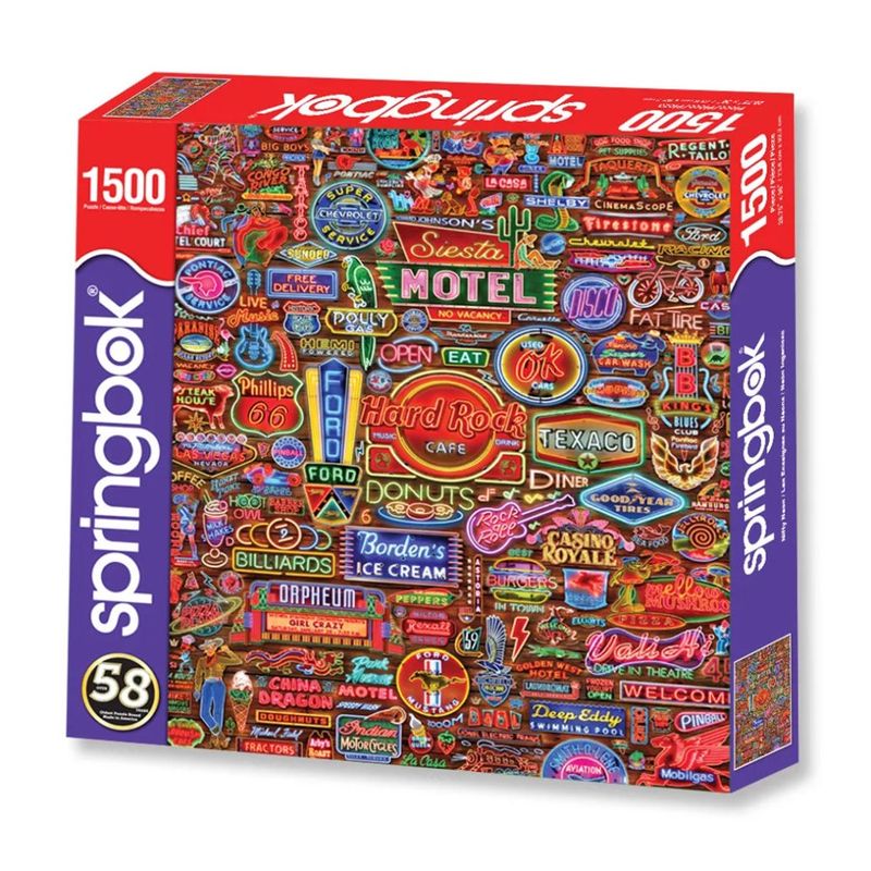 Puzzle - Nifty Neon 1500 Piece
