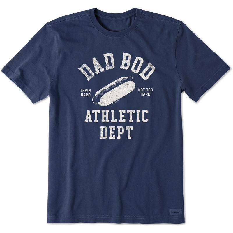 Men S Dad Bod Athletic Club Short Sleeve Tee Shirt