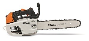 Stihl MS201TC M 14 powerful top handle tree surgeons climbing chainsaw