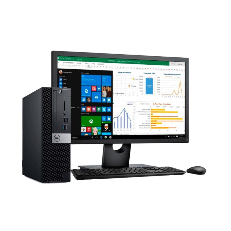 Dell Optiplex 7070 Slim, Core i5 9na. Gen. 16GB RAM DDR4, 240GB SSD ...