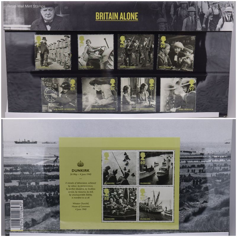Royal Mail "Britain Alone" Presentation Pack - World War II ...