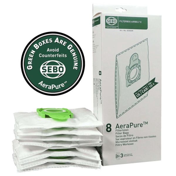 Sebo Bag Box E (9-piece carton)