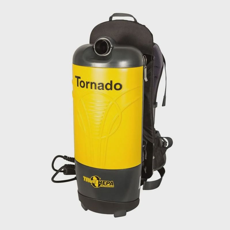 Tornado Pac-Vac Aircomfort Backpack Vacuum 6 Qt