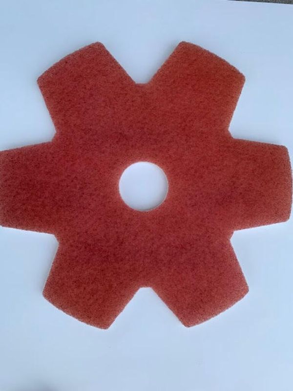 Taski Twister Red Restore Hybrid Pad 21" 2-Each, 1/CT DD211600