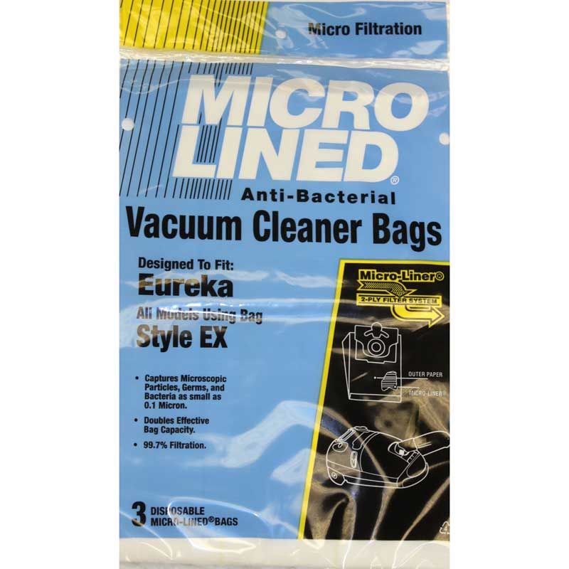 Bags, Paper, Type EX, 3pk, Eureka /Sanitaire, DVC