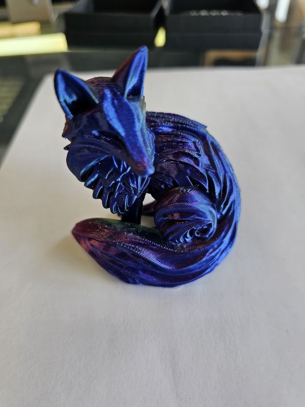 3D printed fox