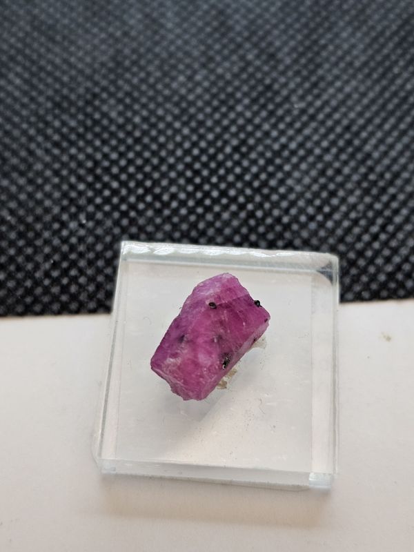 Ruby barrel natural specimen