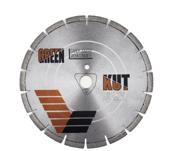 DBW 6.5" Orange Zenesis Green Kut Early Entry Dry Blade