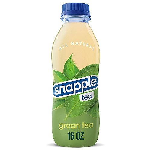 Snapple 16 oz Plastic Bottle Green Tea - Case of 24