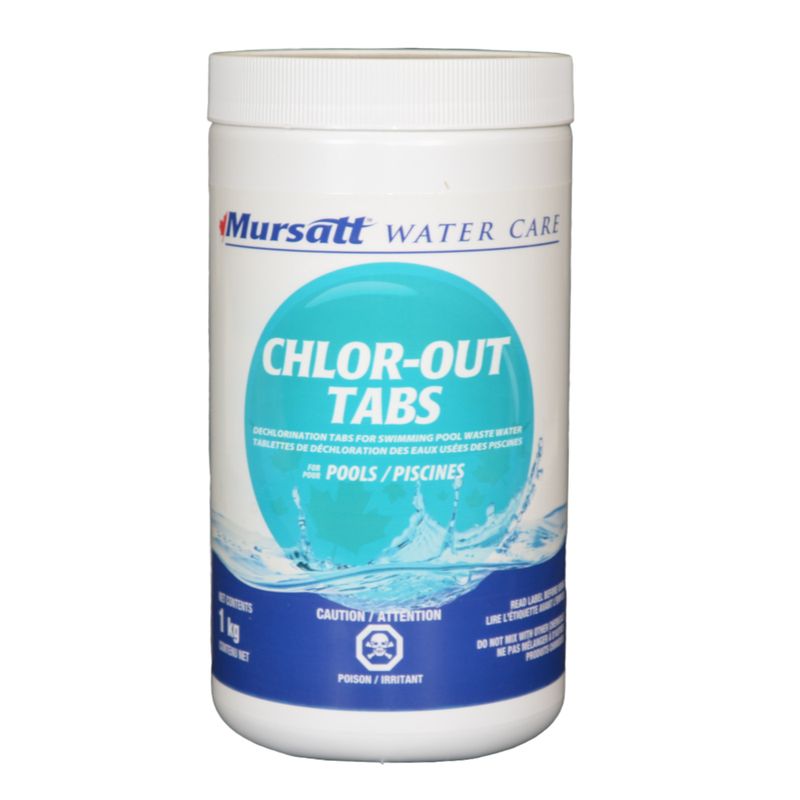 Mursatt Chlor-Out Tabs – Gib-San Pool and Hot Tub Center