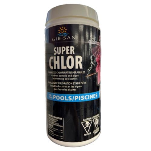 Gib-San Super Chlor 2kg - Gib-San Pool & Hot Tub Centre
