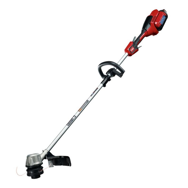 TORO 60V MAX 14 in. / 16 in. Attachment Capable String Trimmer with 2 ...