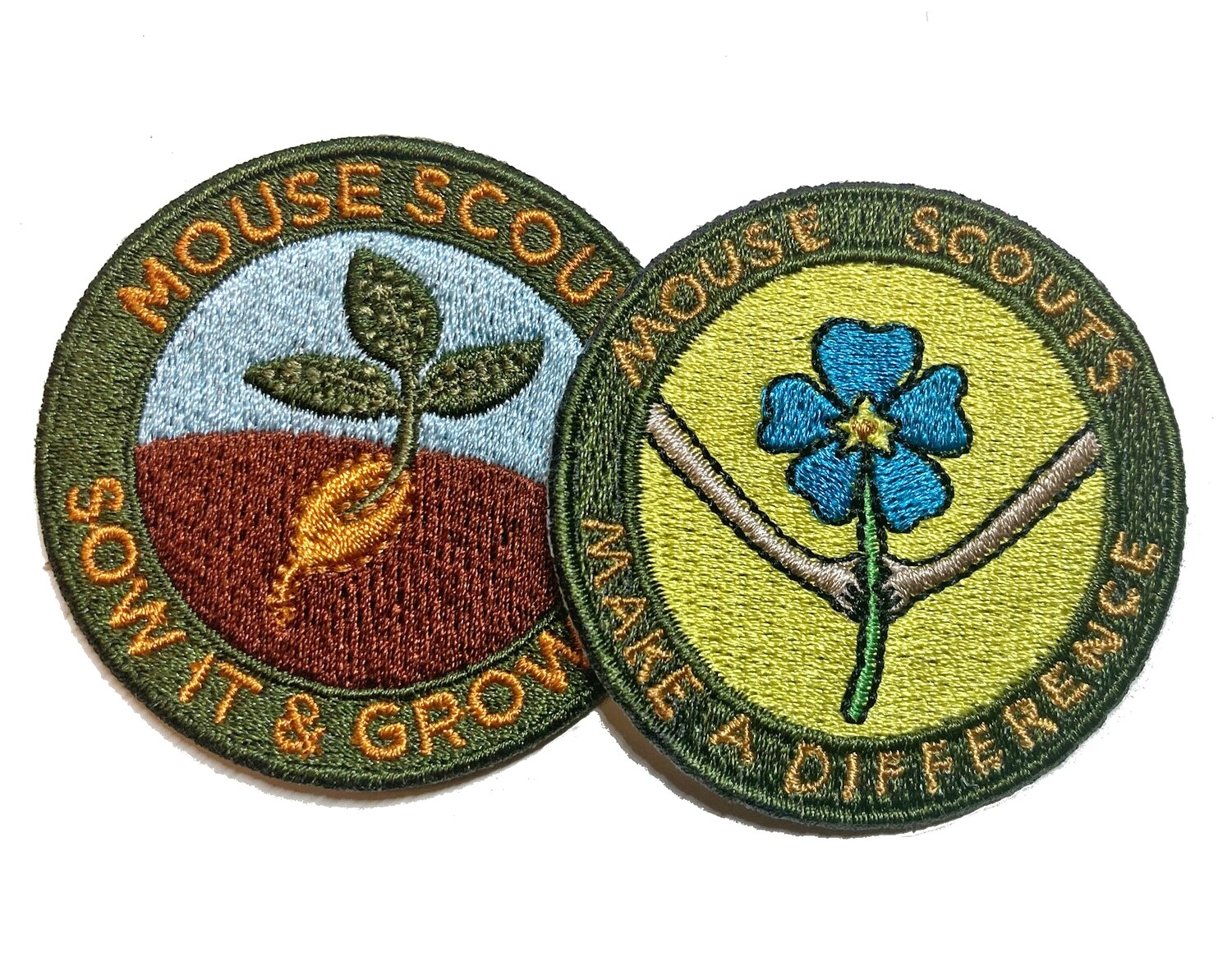 Mouse Scout Badges