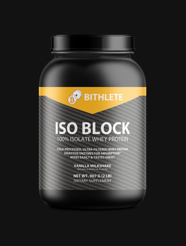 ISO Block Whey Isolate Protein – 26g Pure Protein