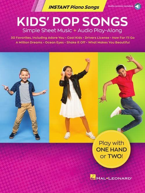 Kids' Pop Songs – Instant Piano Songs