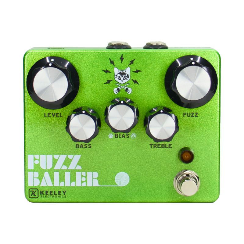Keeley Fuzz Baller / Fuzz Bender - B's Music Shop Cat Edition