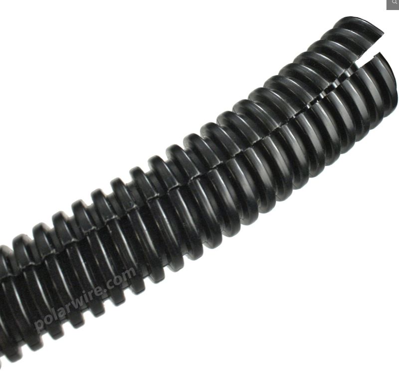 PE SPLIT LOOM 1/2" 25' POLYETHYLENE