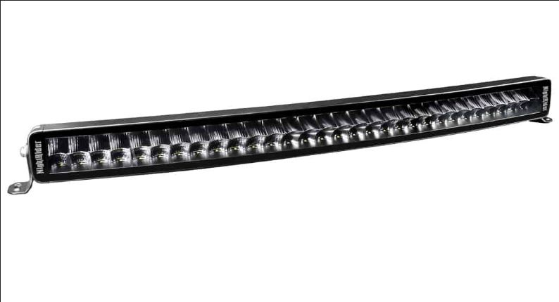 JET BLACK 30″ Curved Double Row Bar – ECE Certified