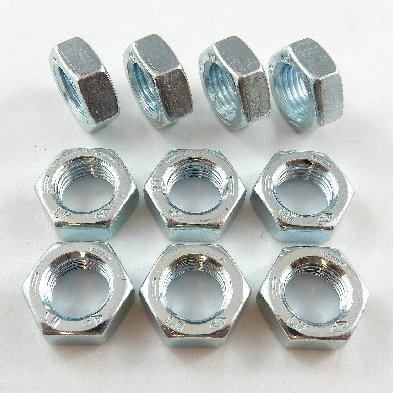 3/8" UNF Left Hand Jam Nuts - Steel - 10 Pack | Bullant Performance ...