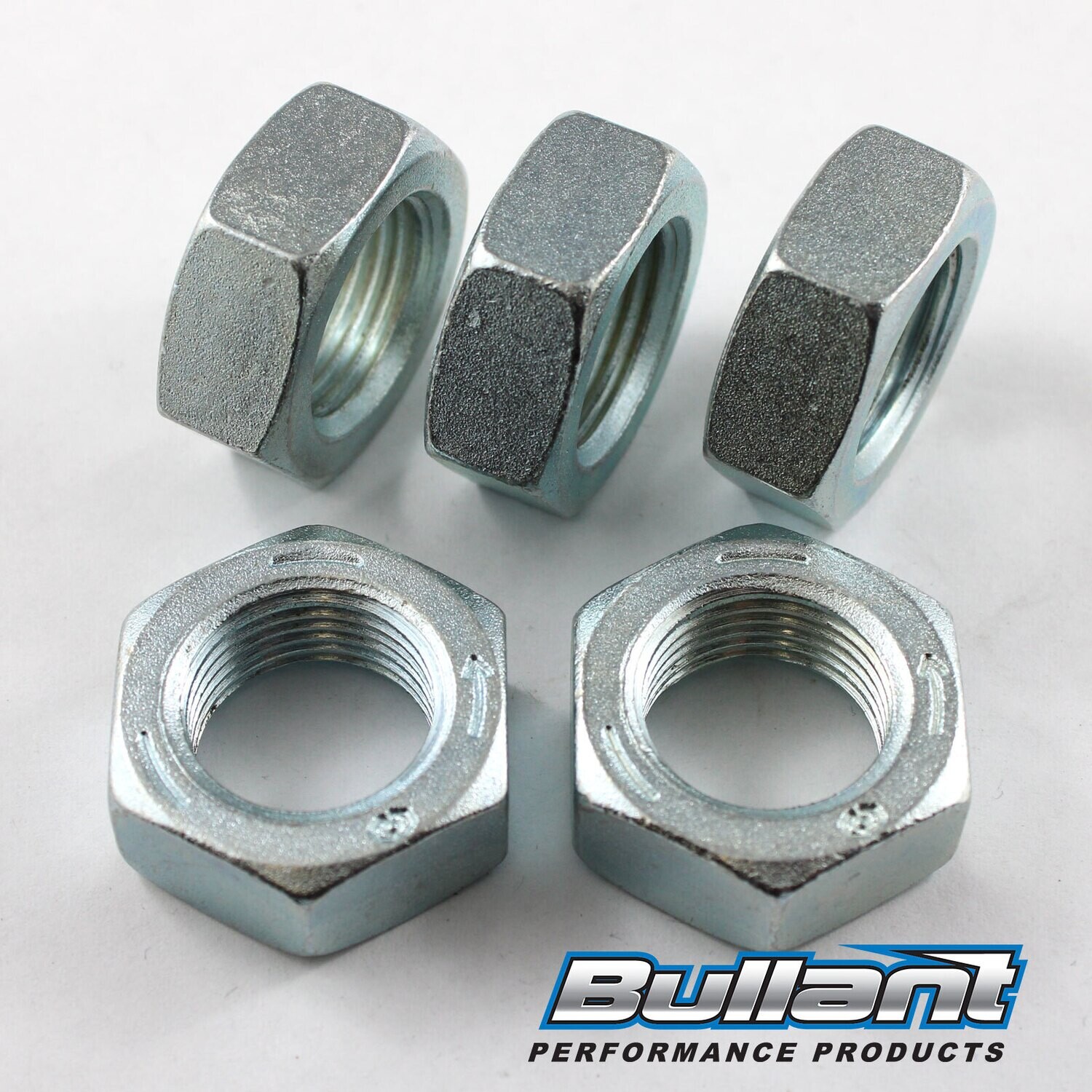 3/4" UNF Left Hand Jam Nut - Steel - 5 Pack | Bullant Performance Products