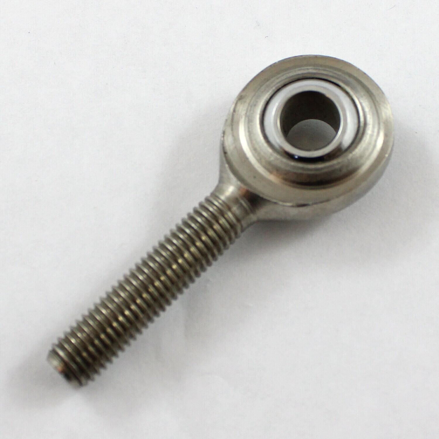 1/4" x 1/4" Left Hand Stainless Steel Teflon Lined Rod End - 2 Pce ...
