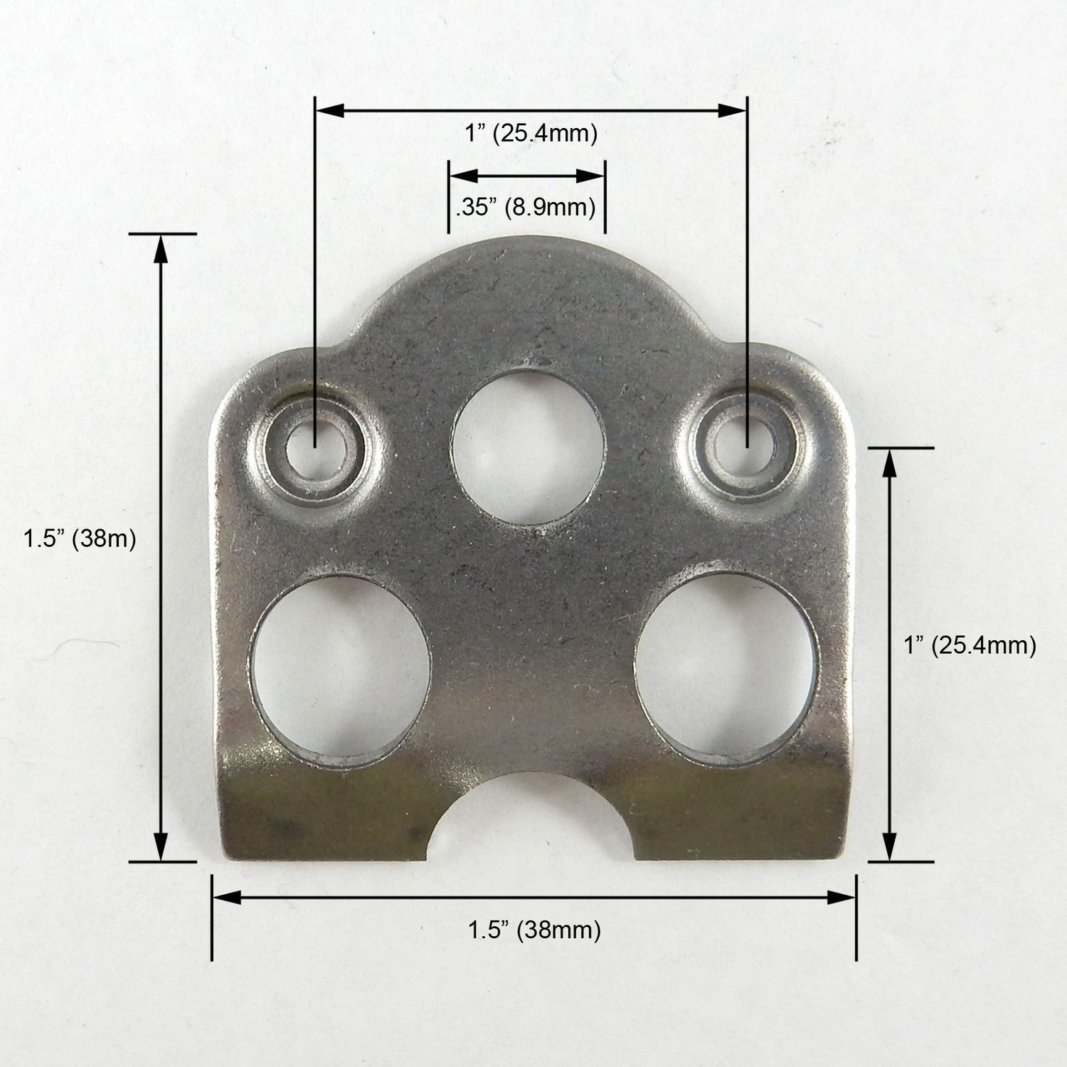 License Plate Hole Plug Quarter Turn Panel Fastener Spring & Plate Kit ...