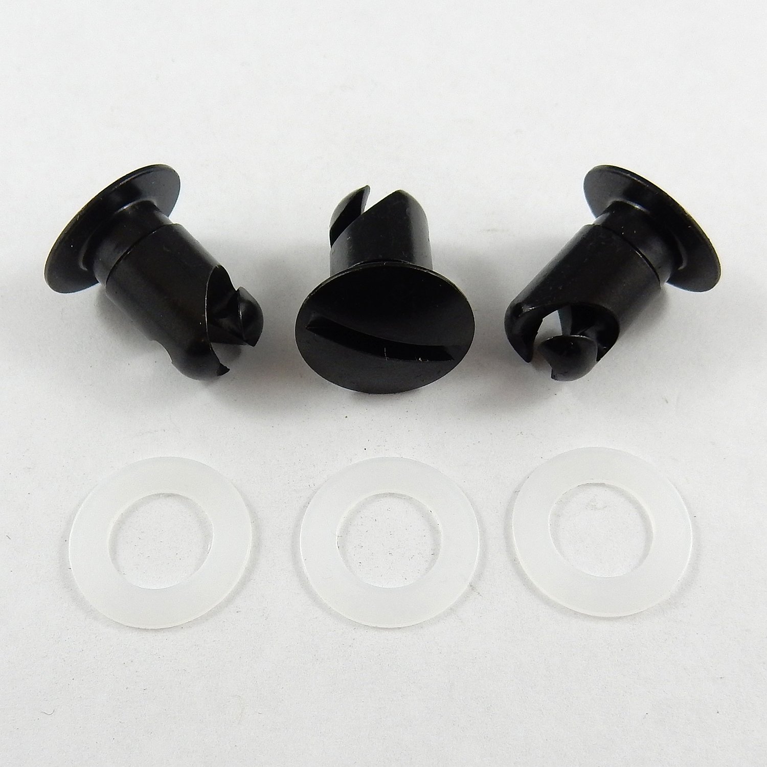 Black Wheel Mud Cover Quarter Turn Fastener - 3 Pack | Bullant ...
