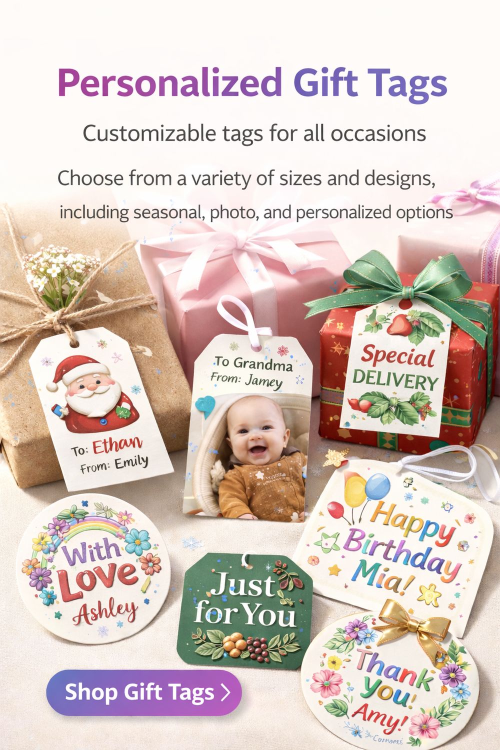 Personalized Gift Tags Philippines | Custom & Seasonal Gift Tags – Jincos