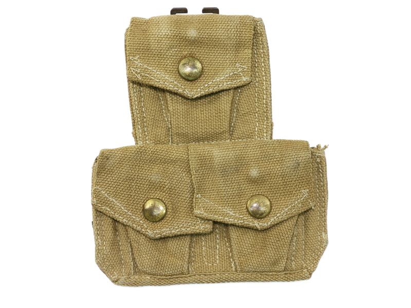 Enfield Pattern 37 P37 Ammo Pouch 3 Cell Khaki - Liberty Tree Collectors | Collectible Military ...