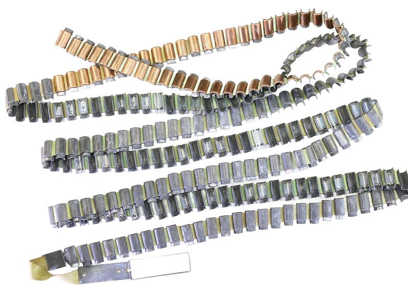 British BESA MG Empty Ammunition Belt #3909 - Liberty Tree Collectors ...