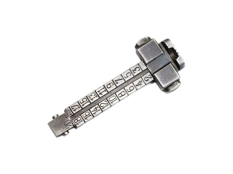 FN K98 Mauser Rifle Rear Sight 200/2000 - Liberty Tree Collectors ...