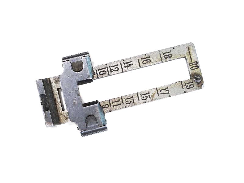 Argentine Mauser M91 RIFLE Rear Sight Complete - Liberty Tree ...