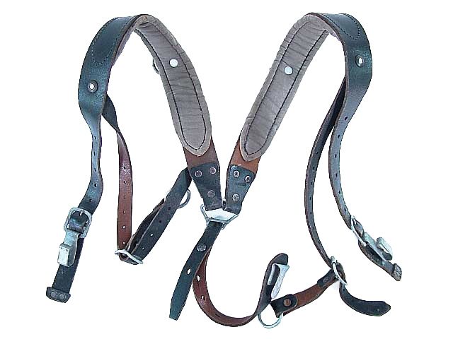 Austrian Military Leather Y Strap Black - Liberty Tree Collectors ...
