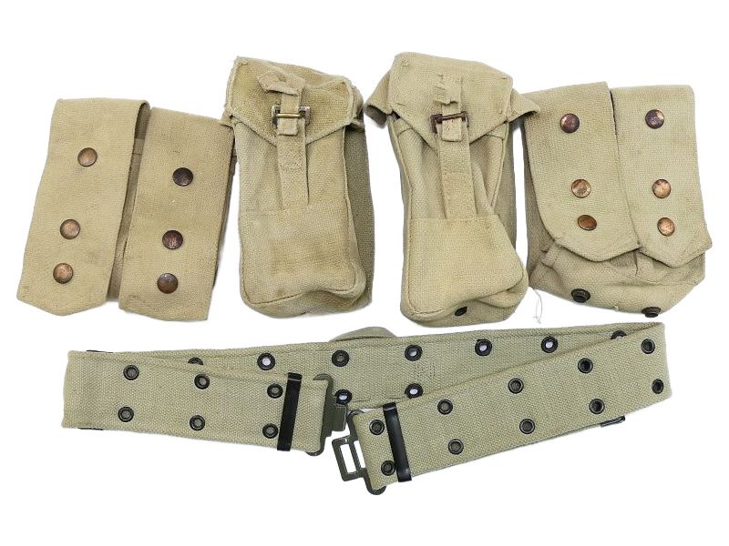 Israeli Military Web Belt and Pouch Set - Liberty Tree Collectors ...