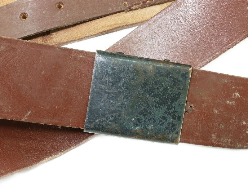 Romanian Leather Combat Belt Enlisted - Liberty Tree Collectors ...