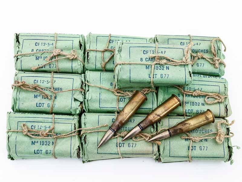 French 8mm Lebel 1940's Ammunition Packet 1 - Liberty Tree Collectors ...