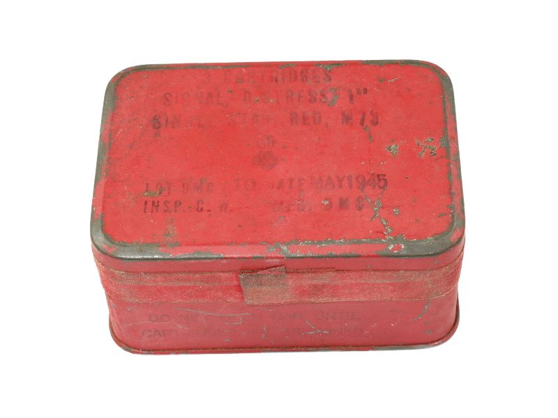 US Military WW2 Signal Flares w/Tin #5107 - Liberty Tree Collectors ...