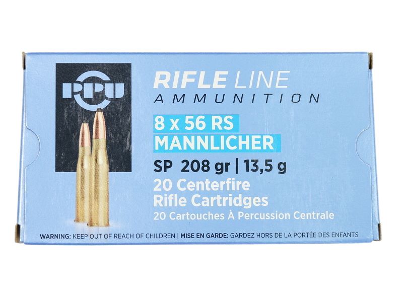 8x56r Mannlicher Ammunition PPU SP - Liberty Tree Collectors ...