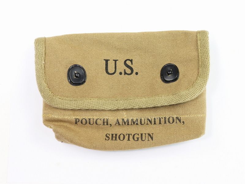 US WW2 Shot Gun Ammunition Pouch Reproduction - Liberty Tree Collectors ...