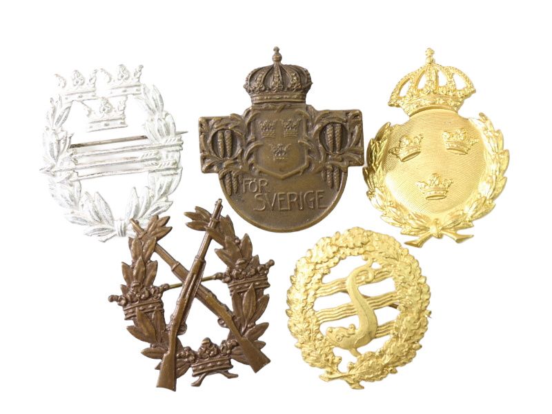 Swedish Military Service and Shooting Pins #5236 - Liberty Tree ...