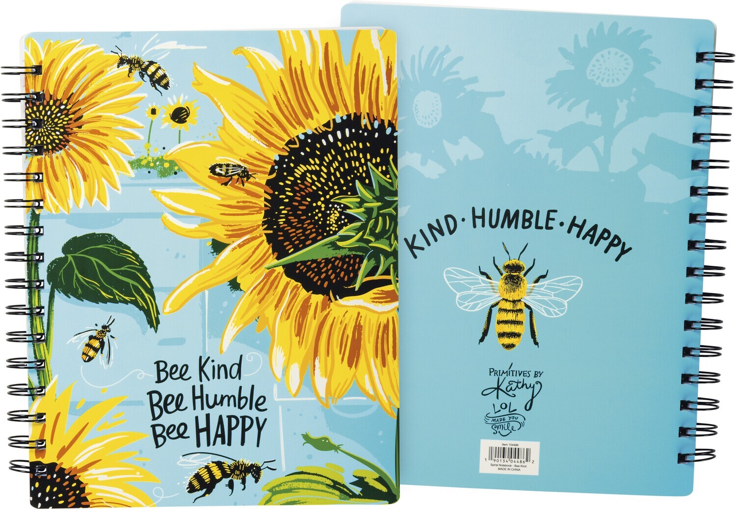 Spiral Notebook Bee Kind