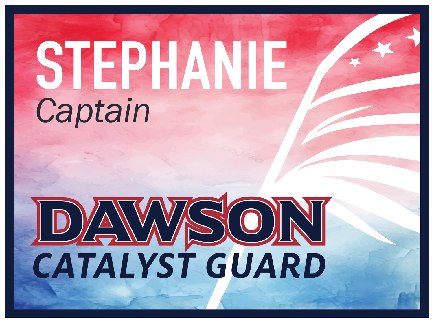 Yard Sign - CATALYST COLOR GUARD