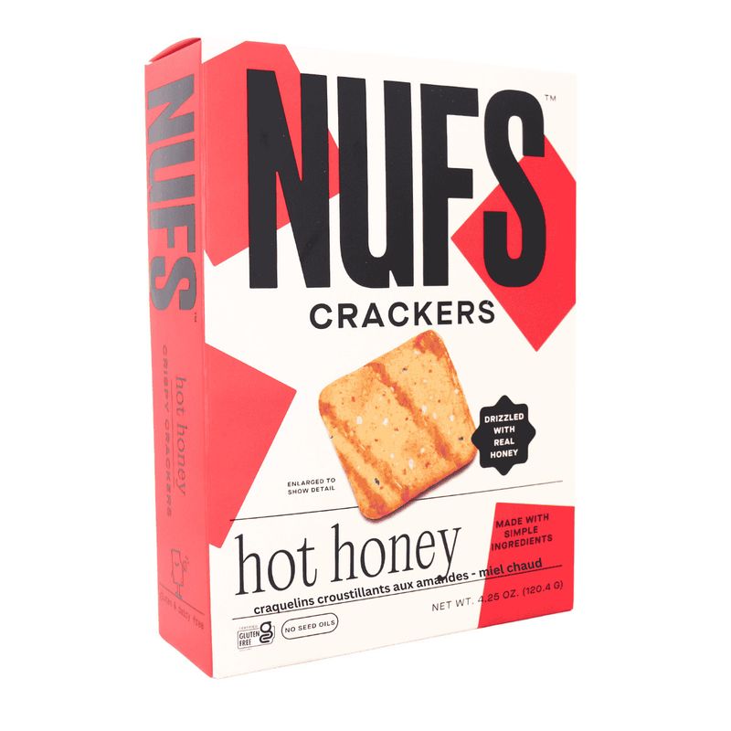 Hot Honey Gluten-Free Crackers - Box | Nufs